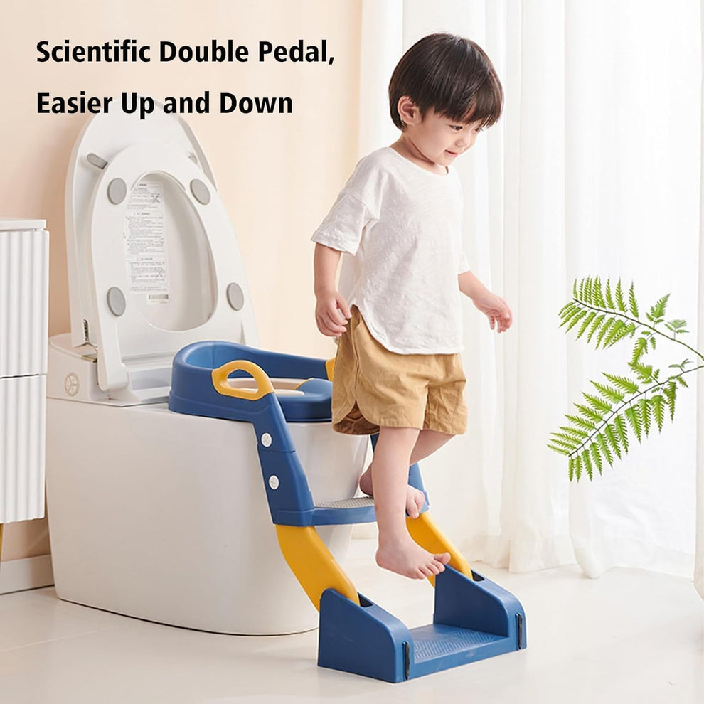 TinyStep™ Kids Adjustable Toilet Training Ladder Seat – PRIME DUNES